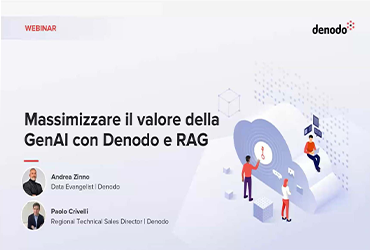 Massimizzare il valore della GenAI con Denodo e RAG | Denodo