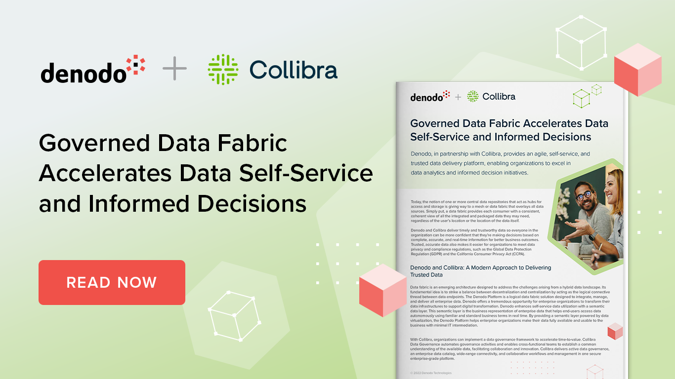 Partner Solution Brief: Collibra and Denodo | Denodo