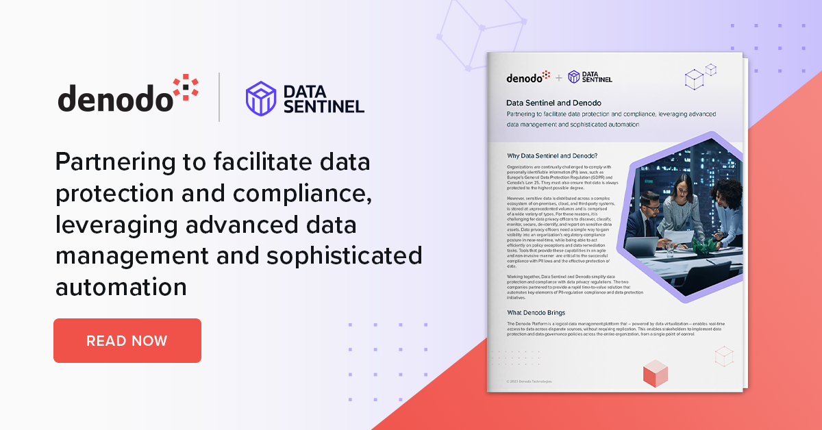 Data Sentinel and Denodo | Denodo