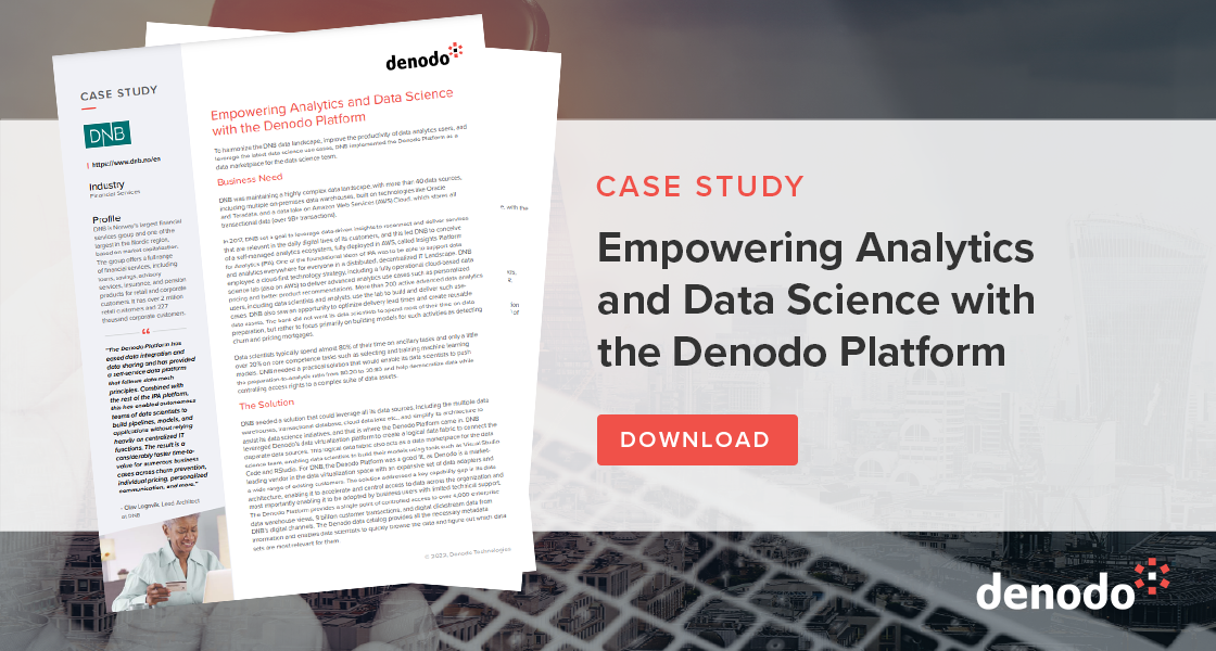 Empowering Analytics and Data Science with the Denodo Platform | Denodo