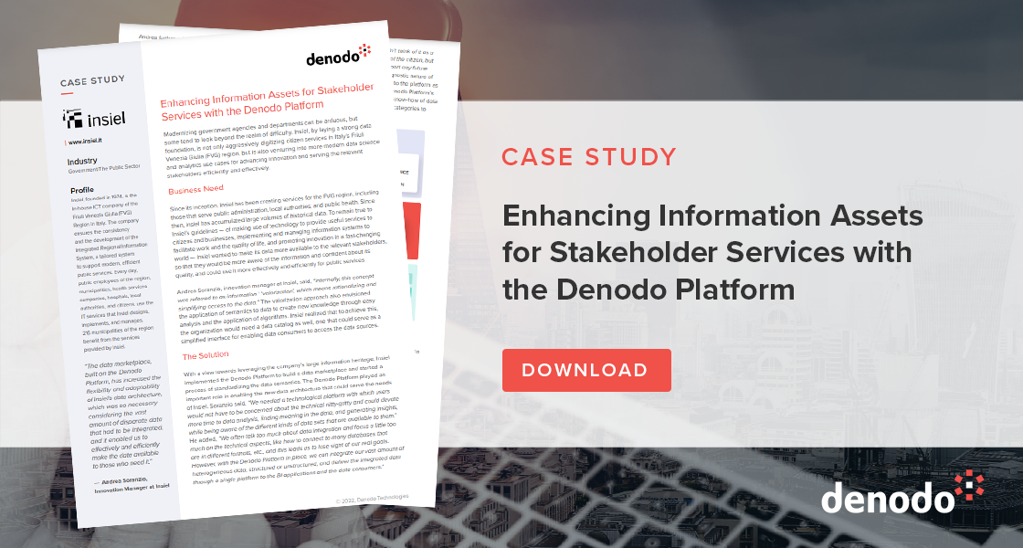 Enhancing Information Assets for Stakeholder Services with the Denodo ...