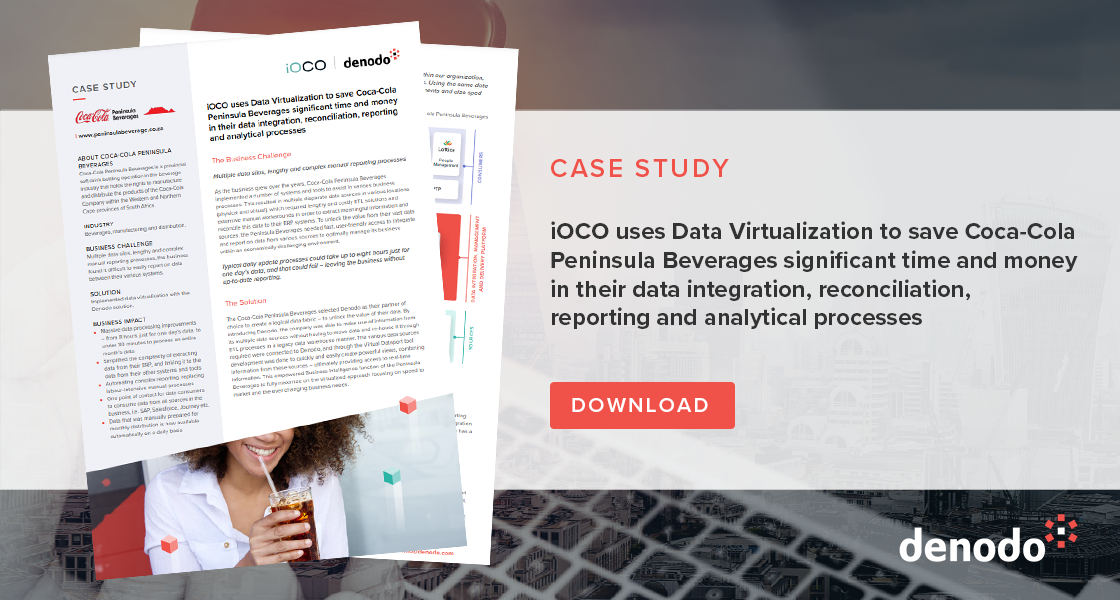 iOCO uses Data Virtualization to save Coca-Cola Peninsula Beverages ...