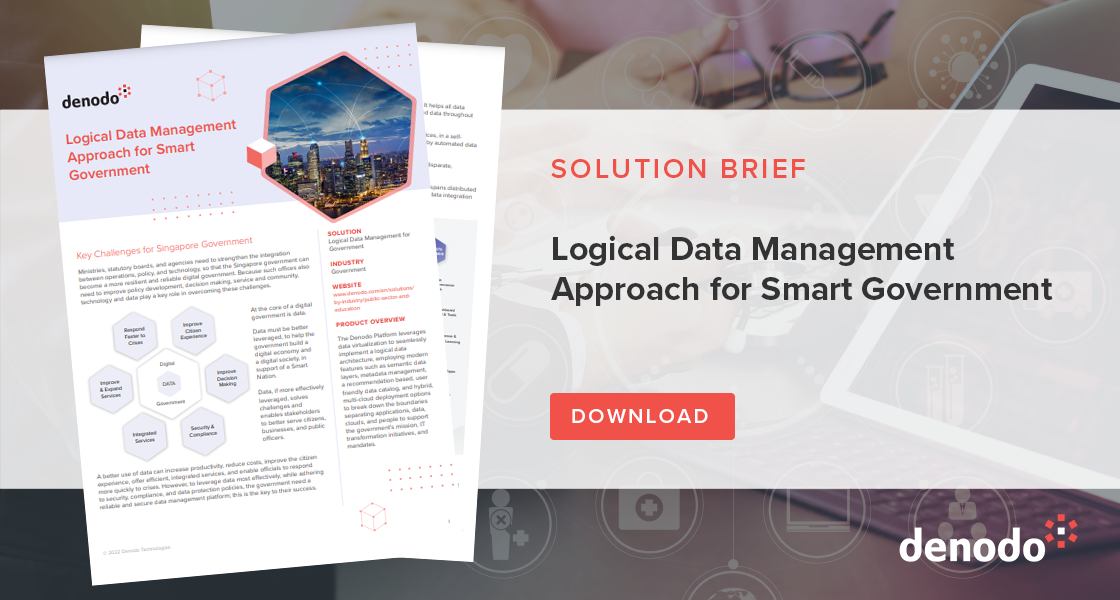 Logical Data Management Approach for Smart Government | Denodo